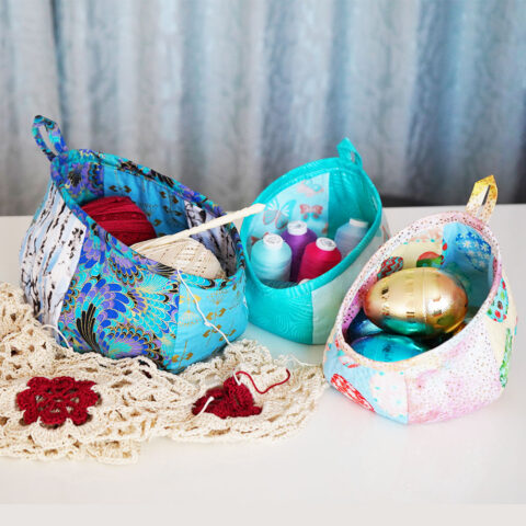 Easy DIY Fabric Storage Pods | Sewing Pattern And Tutorial | shop ...