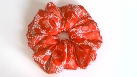 DIY Hair Scrunchie | 5 different methods | Beginner-Friendly Sewing ...